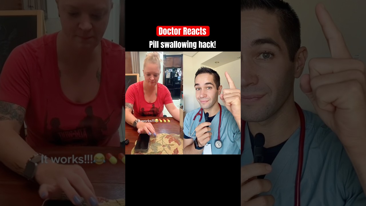 Doctor Reacts: amazing pill life hack!