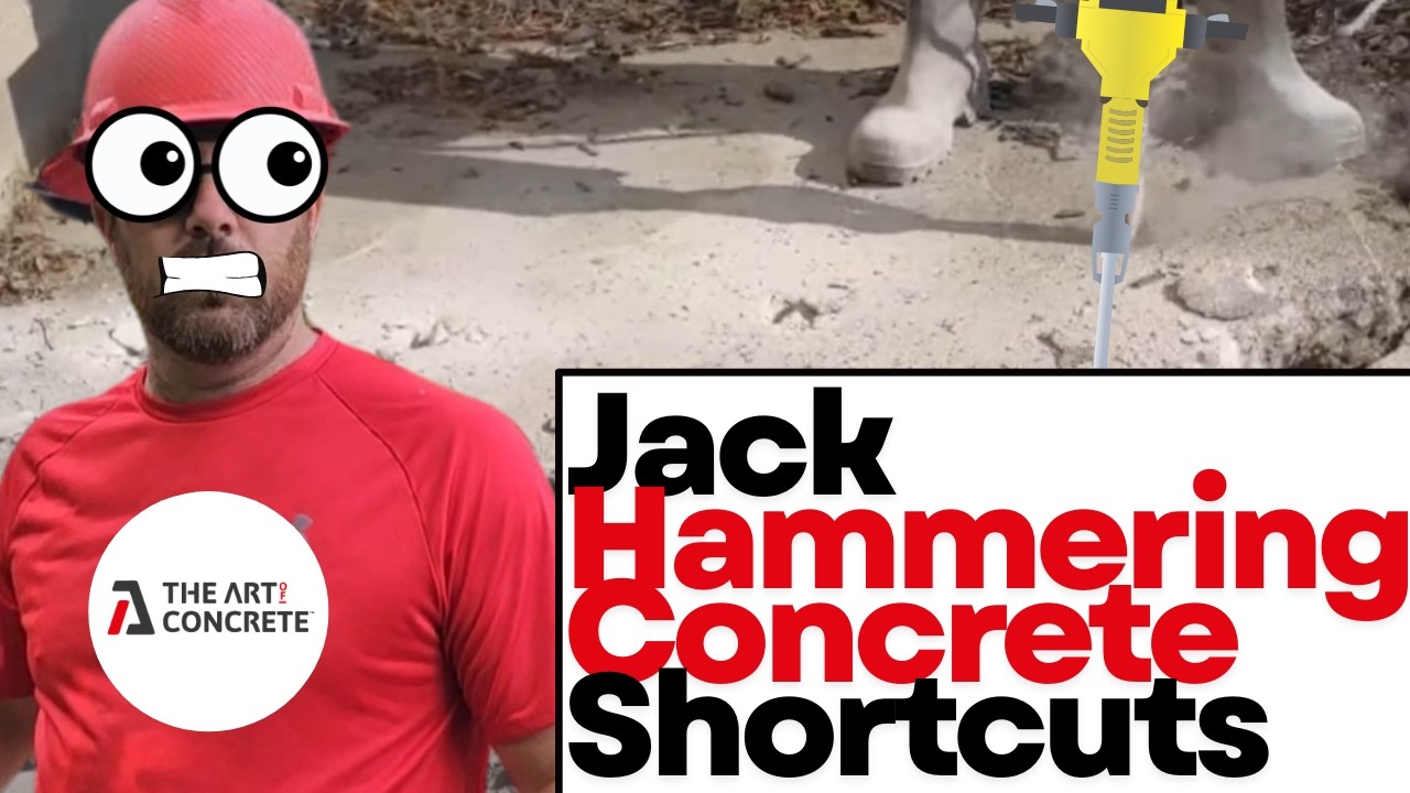 JACK HAMMERING CONCRETE SHORTCUTS