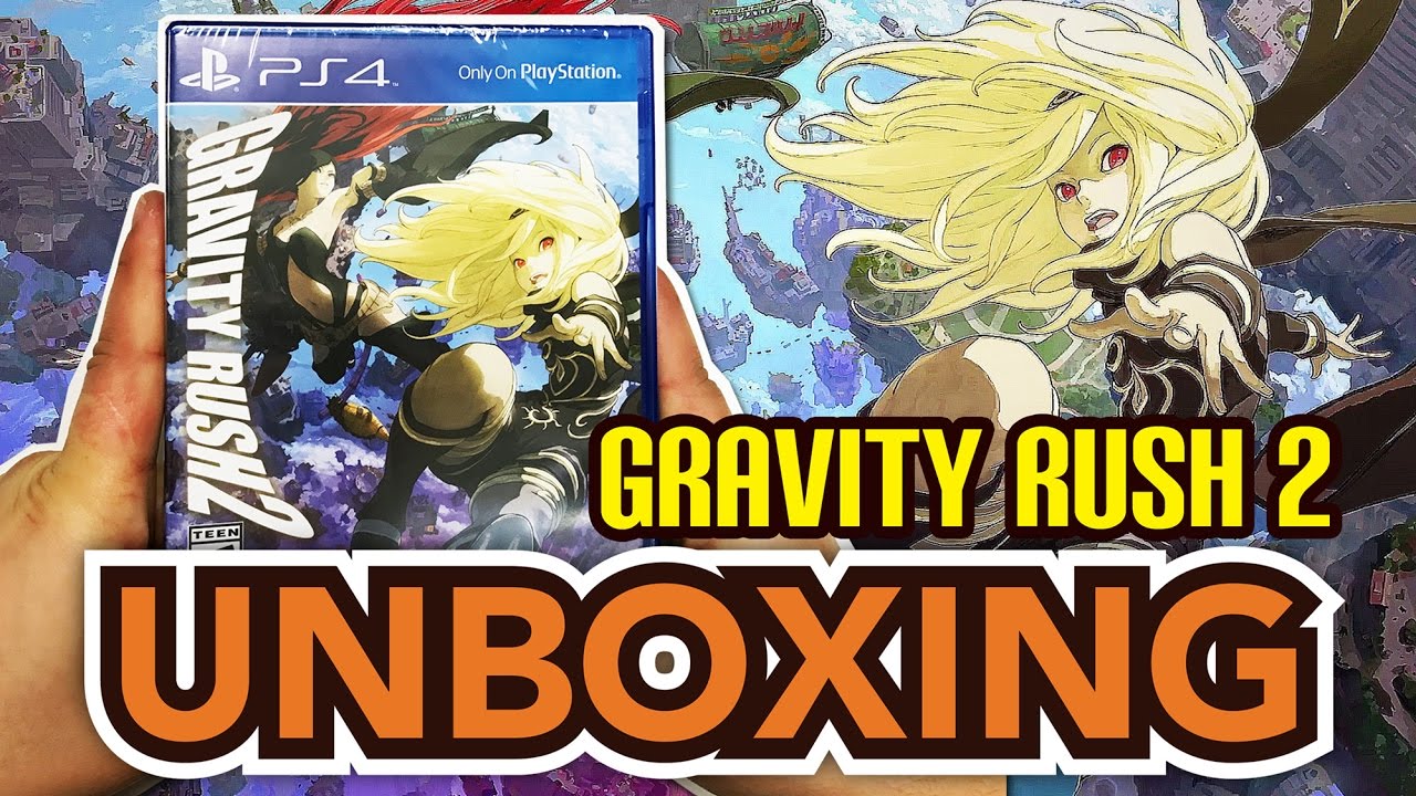 Gravity Rush 2 (PS4) Unboxing !!