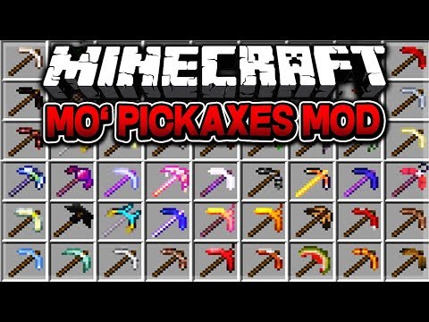 Mo’ Pickaxes Mod 1.12.2- More Pickaxes Mod and interesting things ...