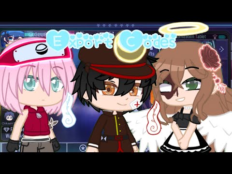 Gacha Club Fandom Export Codes (Part 5)