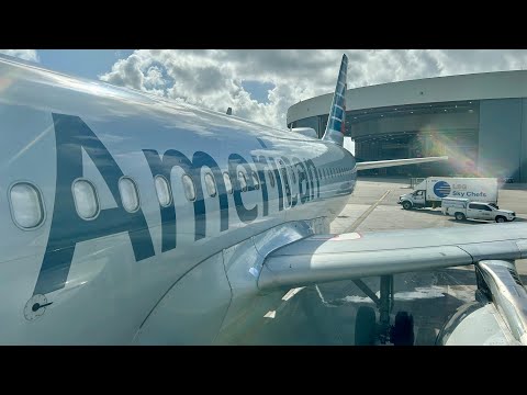 Flying to Belize NOT on a 737! American Airlines A319 from Miami to Belize!