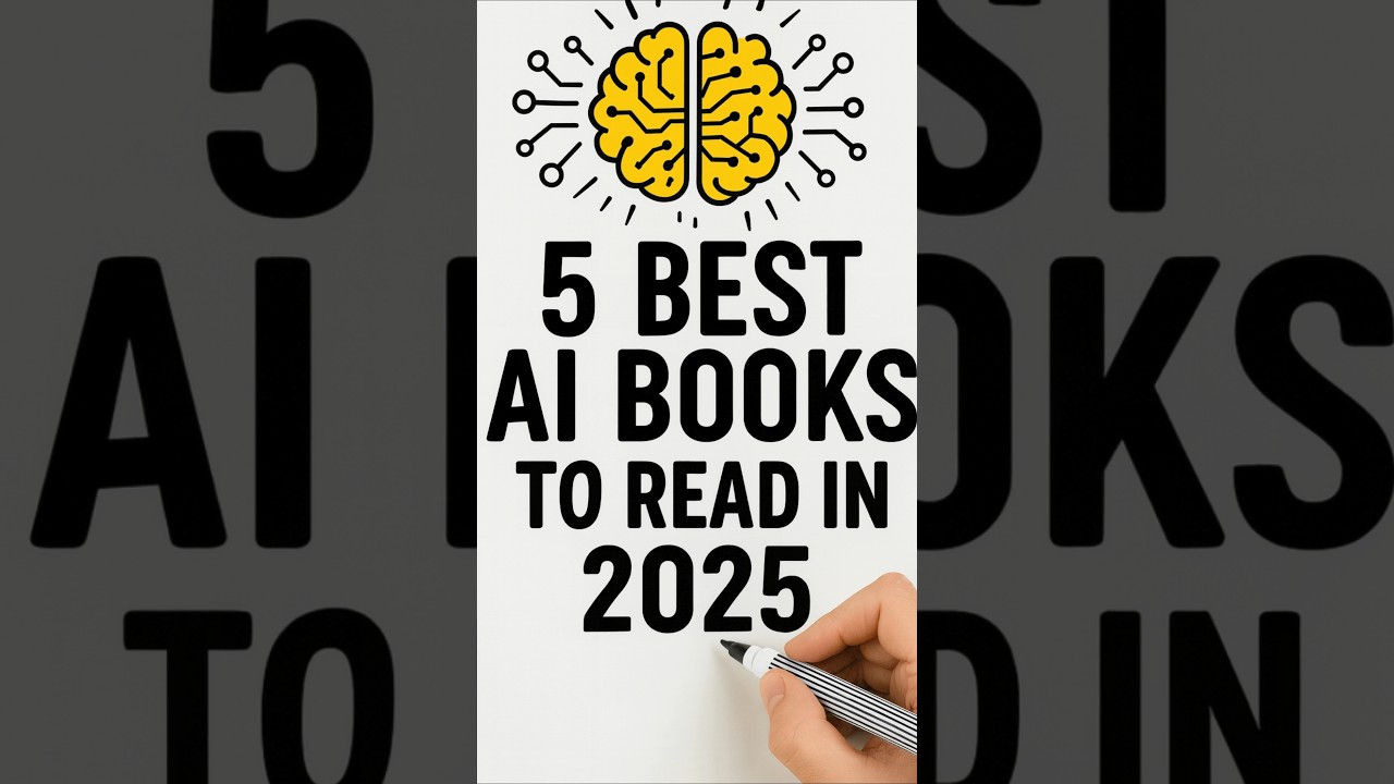 5 Best AI Books to Read in 2025 (Must-Read for Future Innovators)