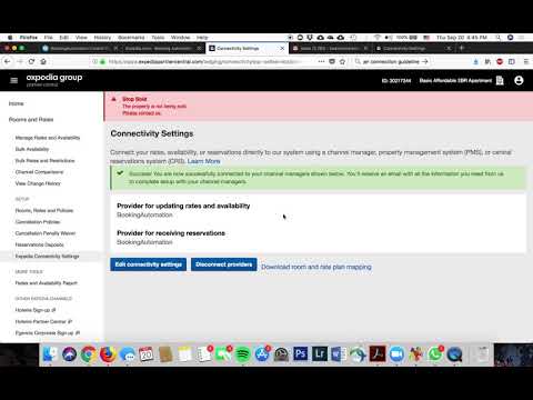 Expedia Channel Management Request