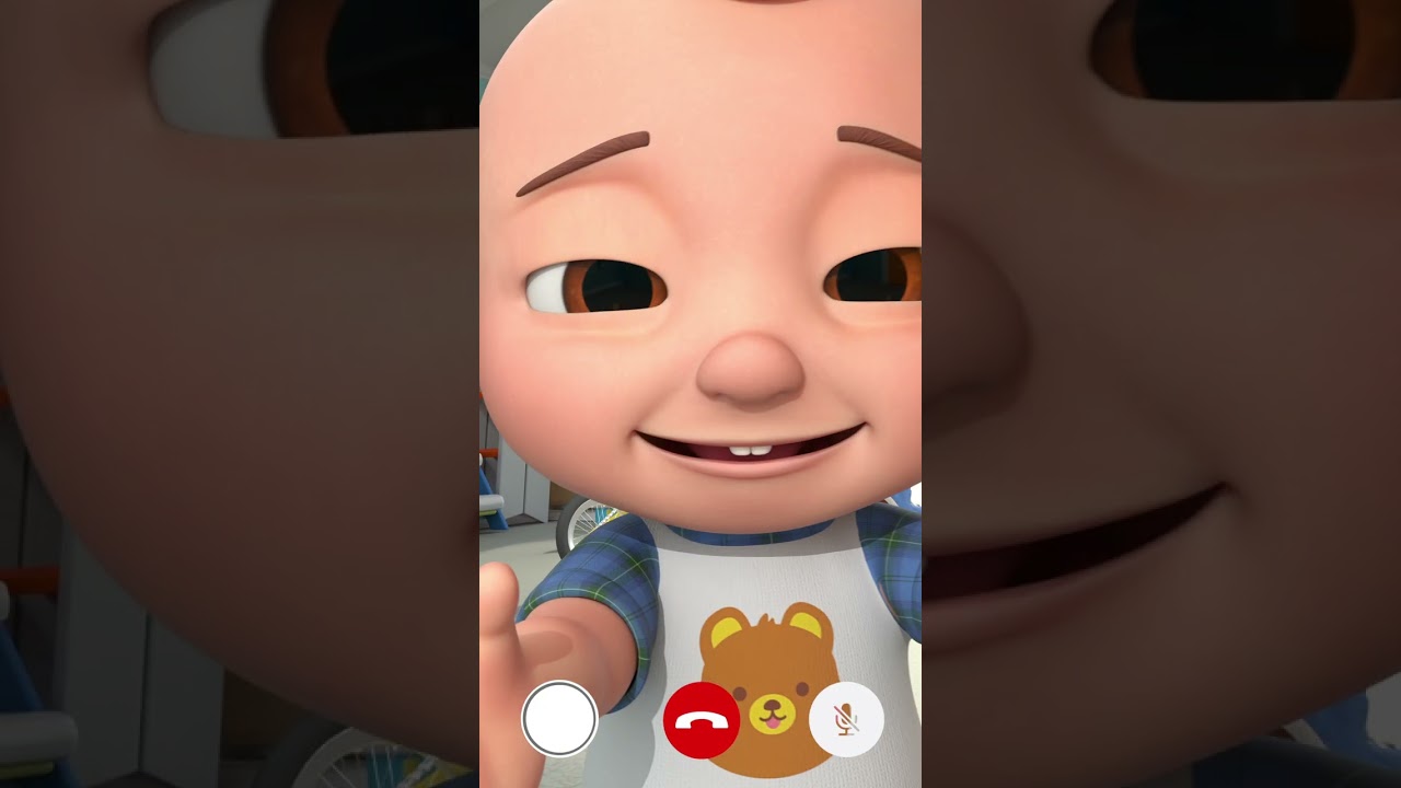 Baby JJ Facetime with Dad 📱#cocomelon #shorts CoComelon Nursery Rhymes