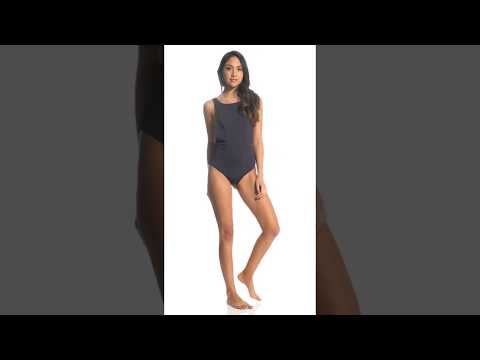 Roxy Women's Solid Softly Love One Piece Swimsuit | SwimOutlet.com