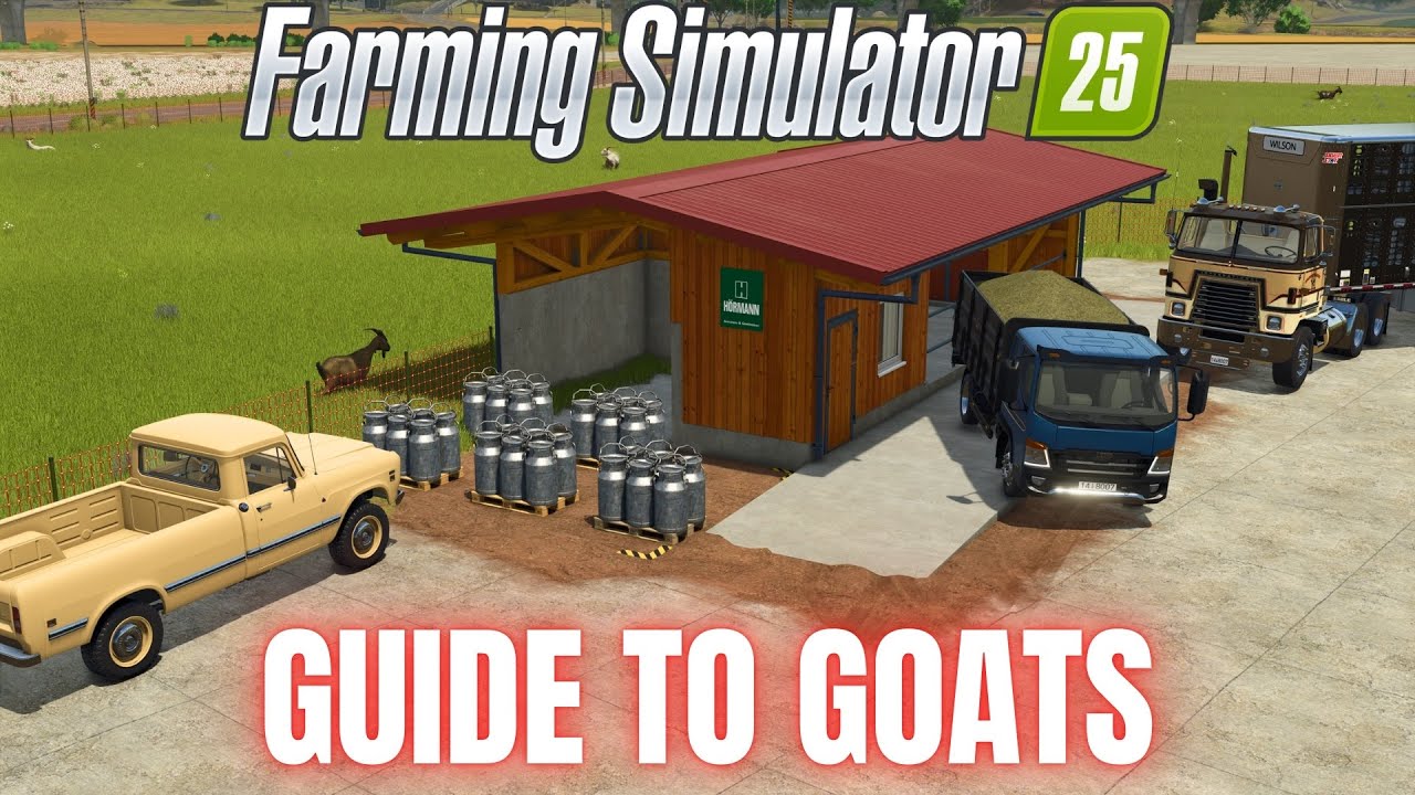 How to Raise Goats in Farming Simulator 25? - FS25