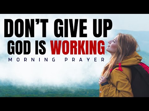 Pray, Wait on the Lord, and Watch Your Life Change | Morning Prayer for Strength and Hope