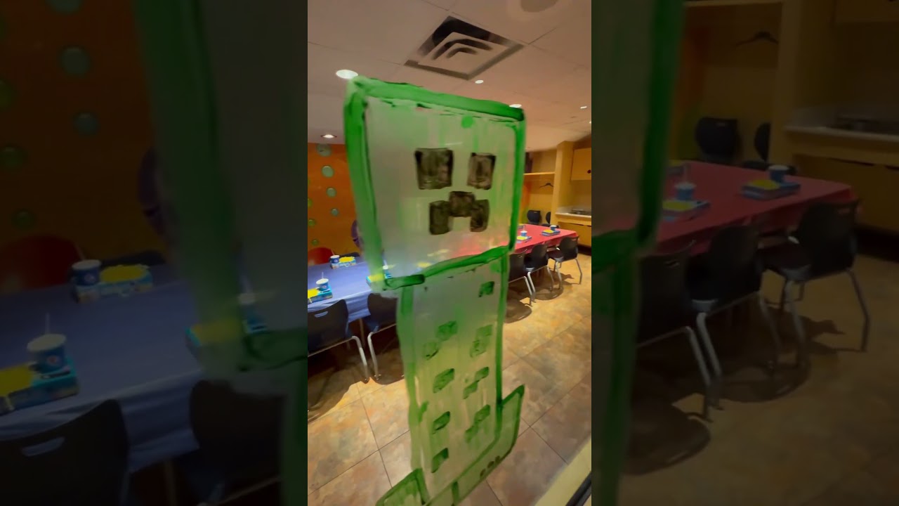 Happy Birthday Party Room at Movie Theater