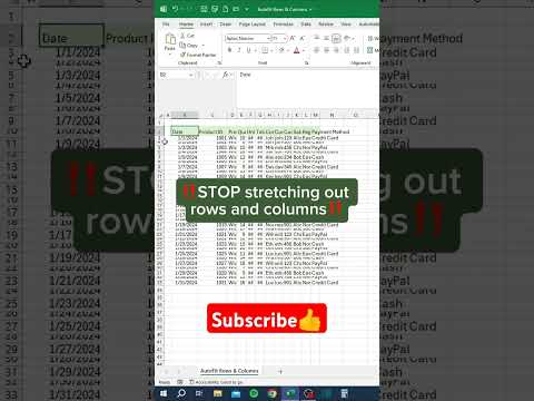 Autofit row column in excel#viralvideo #ytshorts#facts#excel#tutorial#live#ai #exceltips#spreadsheet