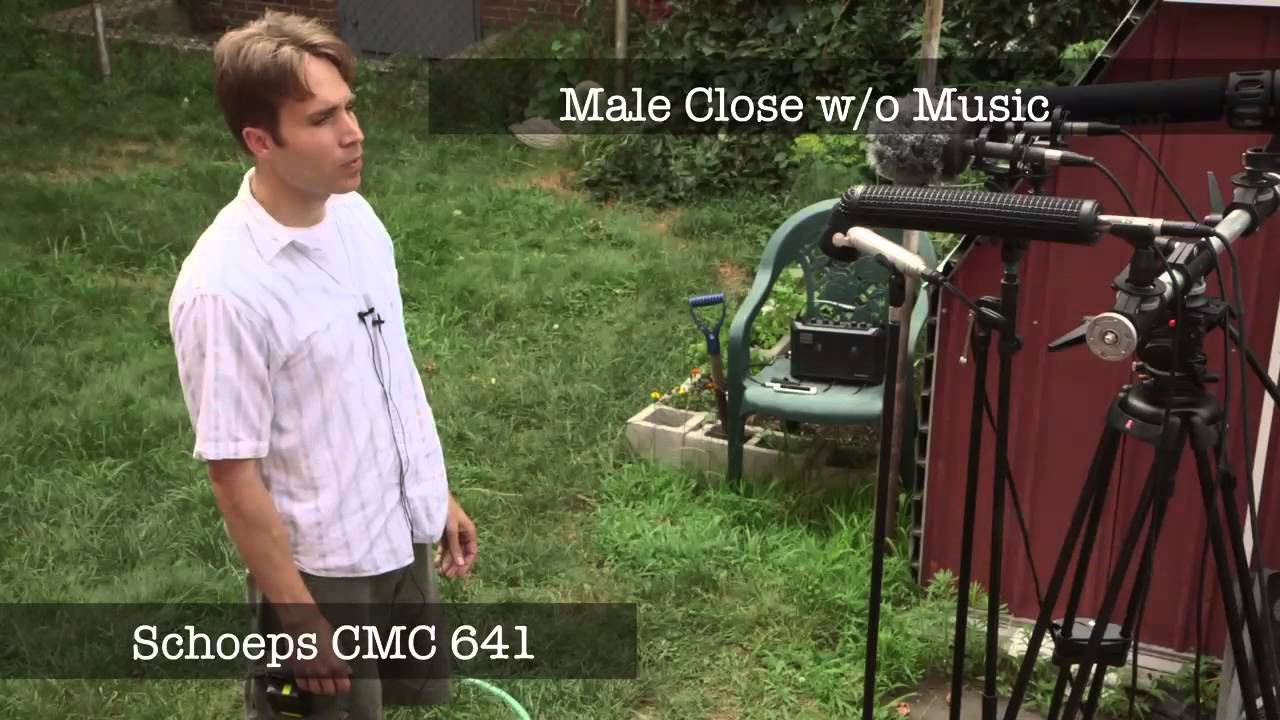 Close Mic without Music Sound Test