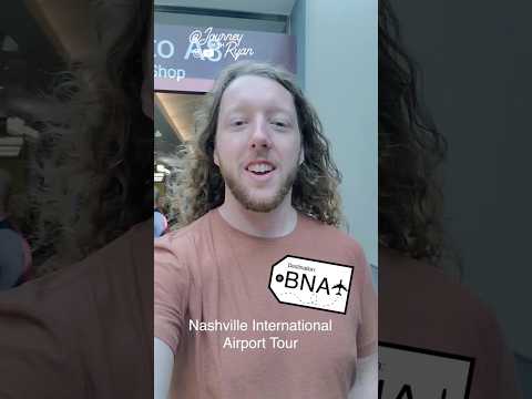 BNA Quick Airport Tour #shorts #travel #airport #flynashville