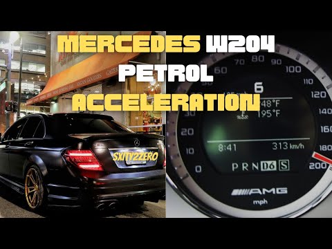 Mercedes W204 Petrol Acceleration - C180 vs C200 vs C250 vs C280 vs C300 vs C350 vs C63 AMG
