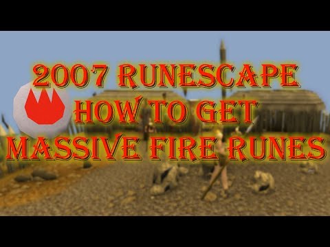 Steam Community :: Video :: Runescape 2007 how to get massive fire runes