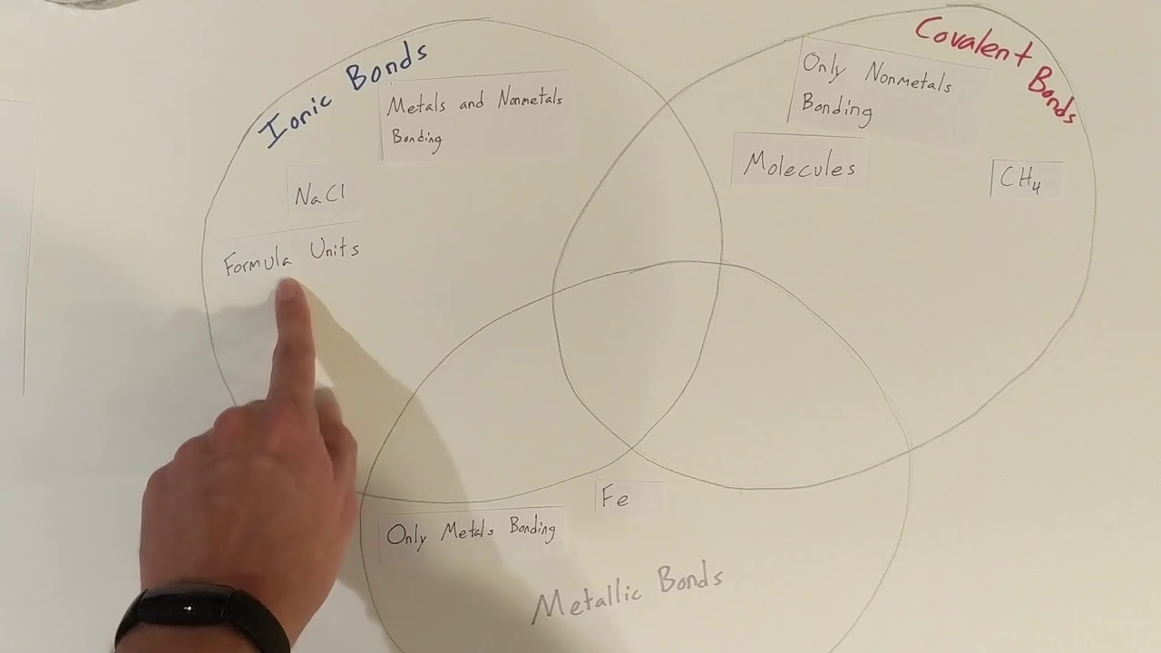 Chemical Bonds Venn Diagram