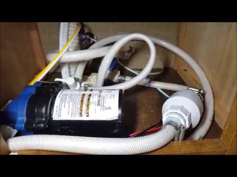 Check Valve Installed in Water Line in RV