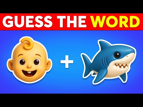 Can You Guess The WORD By Emojis? 🤔 Best Emoji Quiz (101 words)