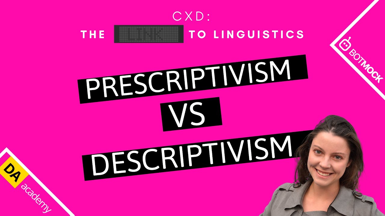 Link to Linguistics: Episode 1 - Prescriptivism vs Descriptivism
