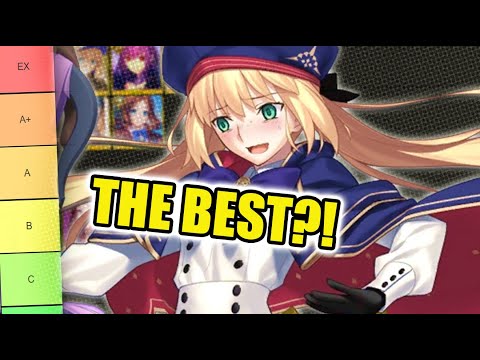 THE BEST ANNI-SERVANT?! FGO ANNIVERSARY SERVANT TIERLIST