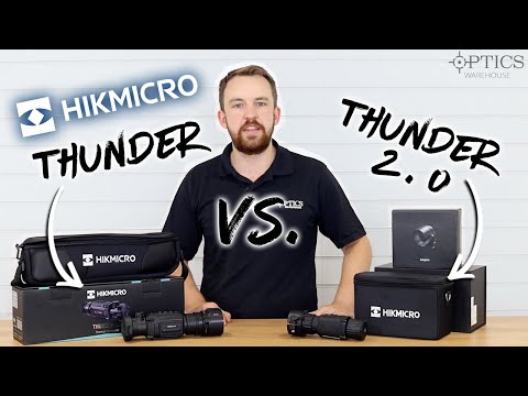 HIKIMCRO Thunder 1 VS Thunder 2 Smart Thermal Weapon Scopes - What's The Difference?