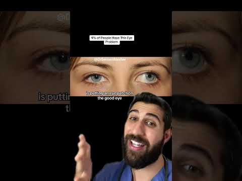 4% of People Have This Eye Problem #squint