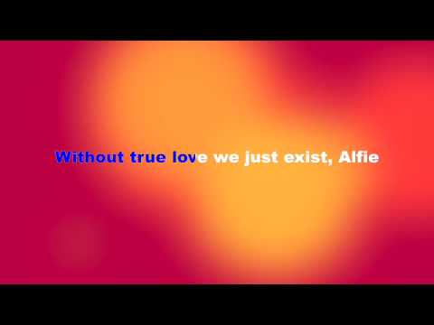 Alfie - Dionne Warwick Karaoke