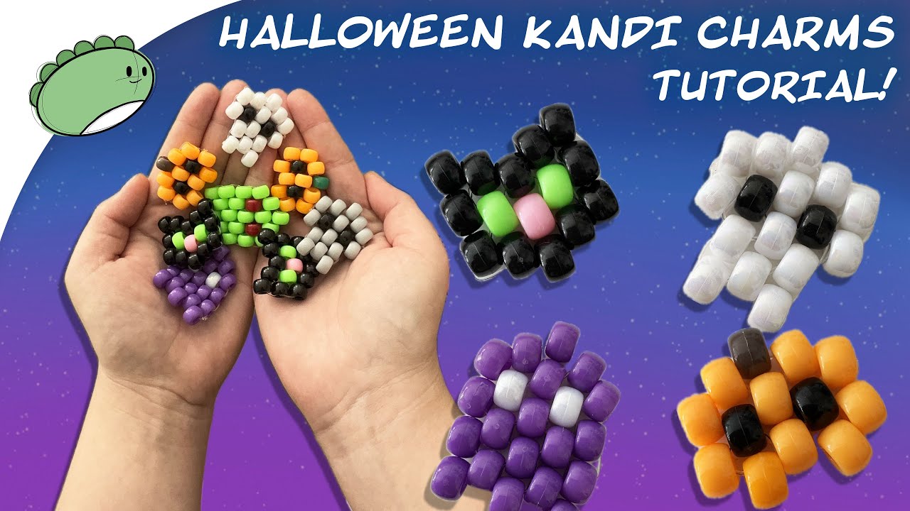 Easy Halloween Kandi Charm Tutorials!