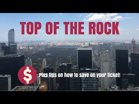 Cheap TOP OF THE ROCK TICKETS - New York Tour | New York Vlog