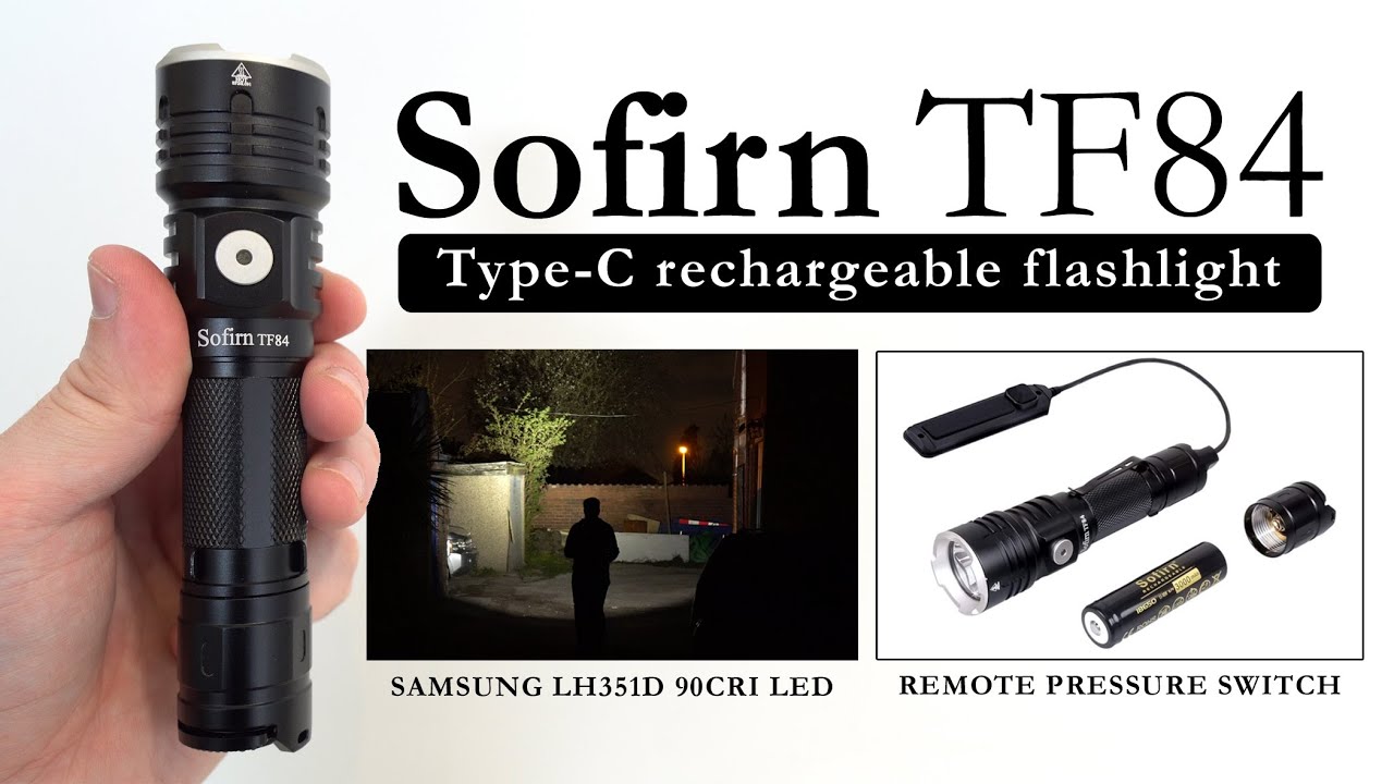 [Review] Sofirn TF84 tactical flashlight - 18650 Flashlights - BudgetLightForum.com