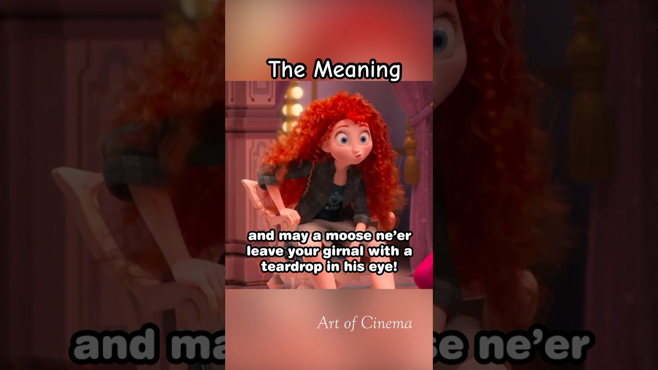 Merida’s Message Translated in Wreck It Ralph 2 #wreckitralph #disney #pixar #animation