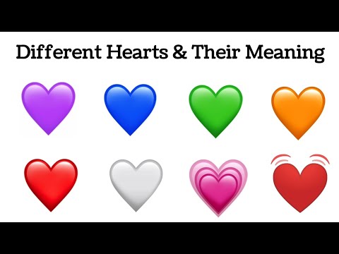 Heart Emoji Meaning in English | Love Emoji Meanings And Uses | WhatsApp Heart Emoji