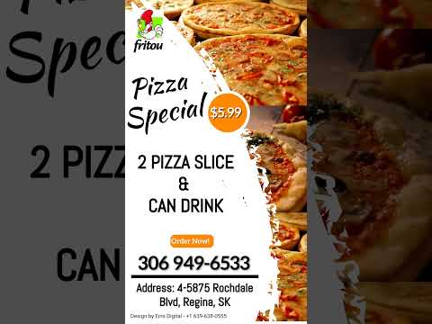 Fritou Pizza Specials Regina