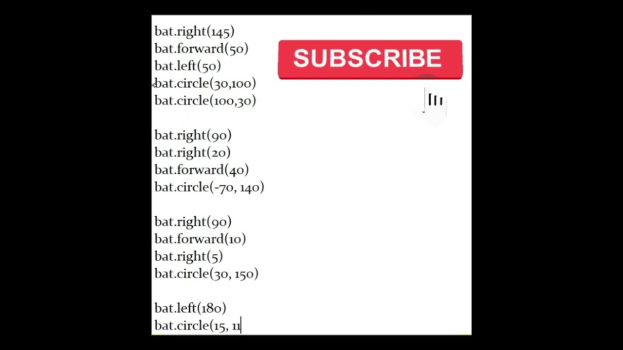 How to create a Batman Logo with Python #codingcomplex  #shorts