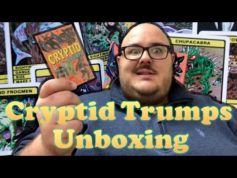 Cryptid Trumps Unboxing