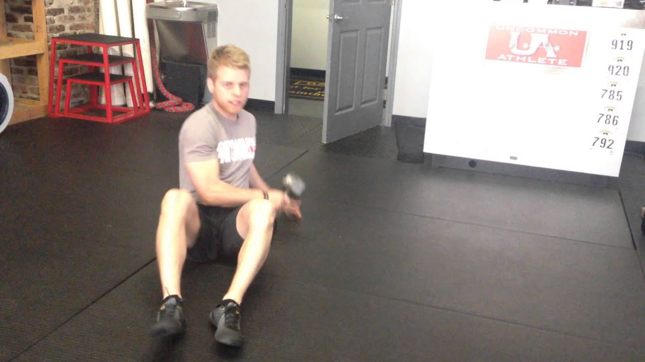 DB Crunch with Press at Top and Bottom
