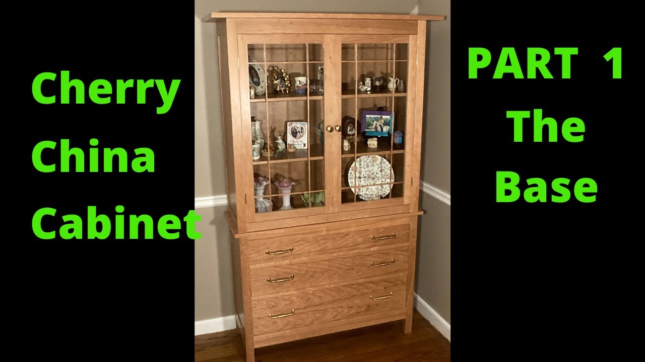 Build a China Hutch Series - Part 1, Base Cabinet.