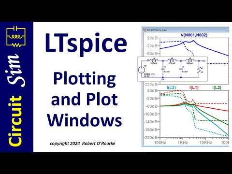 LTspice Plotting and Plot Windows