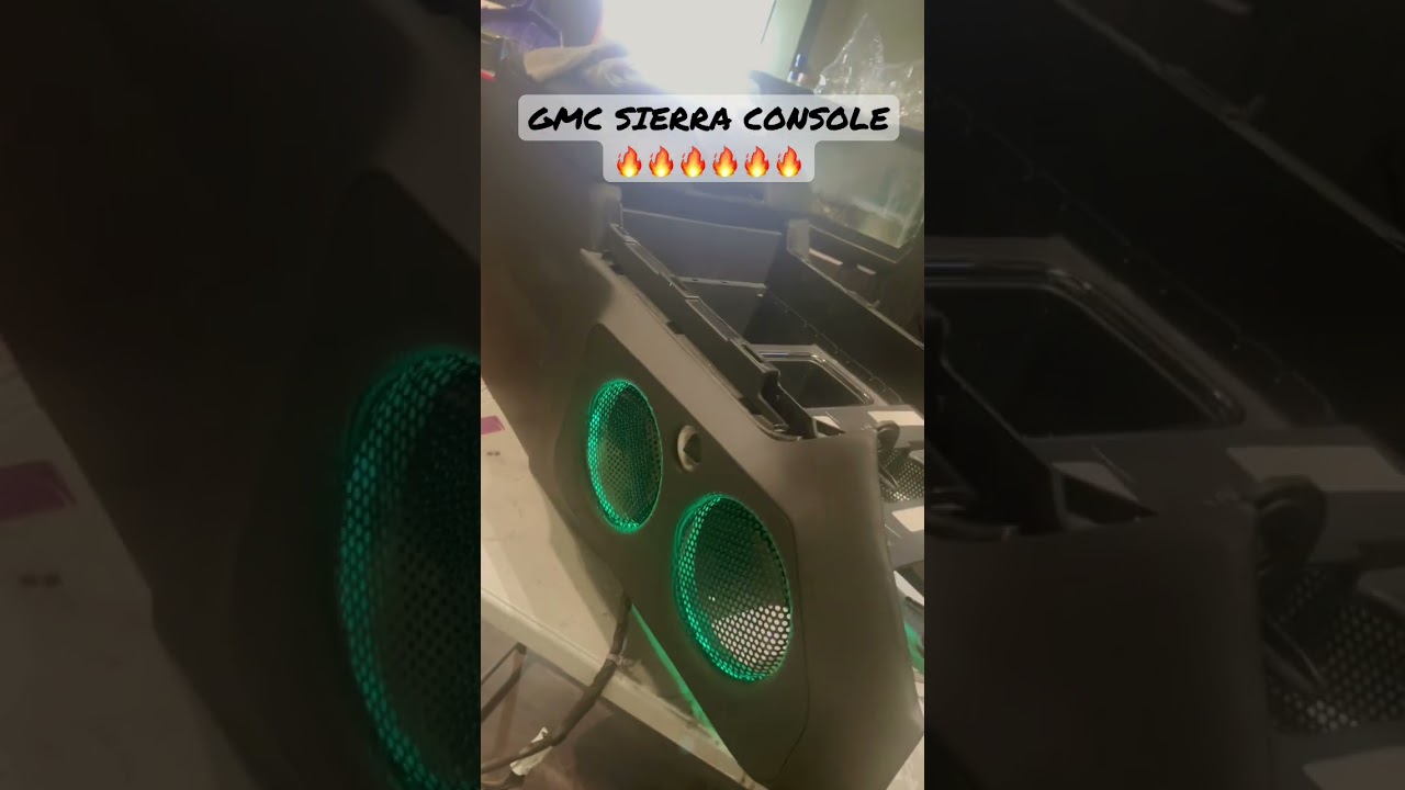 Custom Gmc Sierra Console