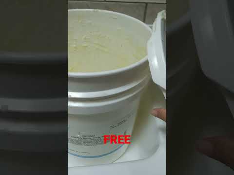 FREE Food Storage! Free 5 Gallon Food Grade Buckets/Stack it to The Rafters#youtubeshorts #prepping