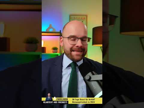 ???? Knast für Kritik an Politik: Meinungsfreiheit am Ende?