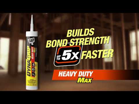 DynaGrip Heavy Duty Max Construction Adhesive from DAP