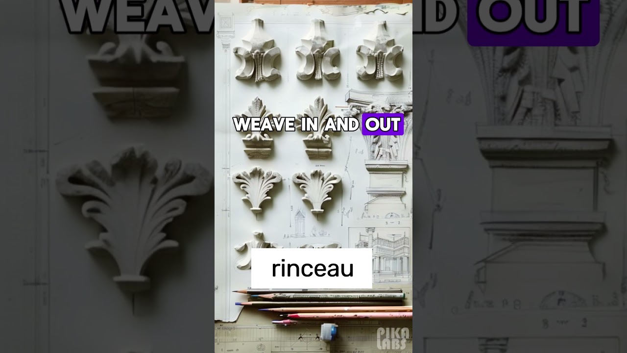 What's 'rinceau'? 🌿 An ornamental band of undulating plant motifs in classical architecture!