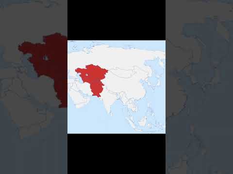 Map of asia but all countries with names that end with stan unite