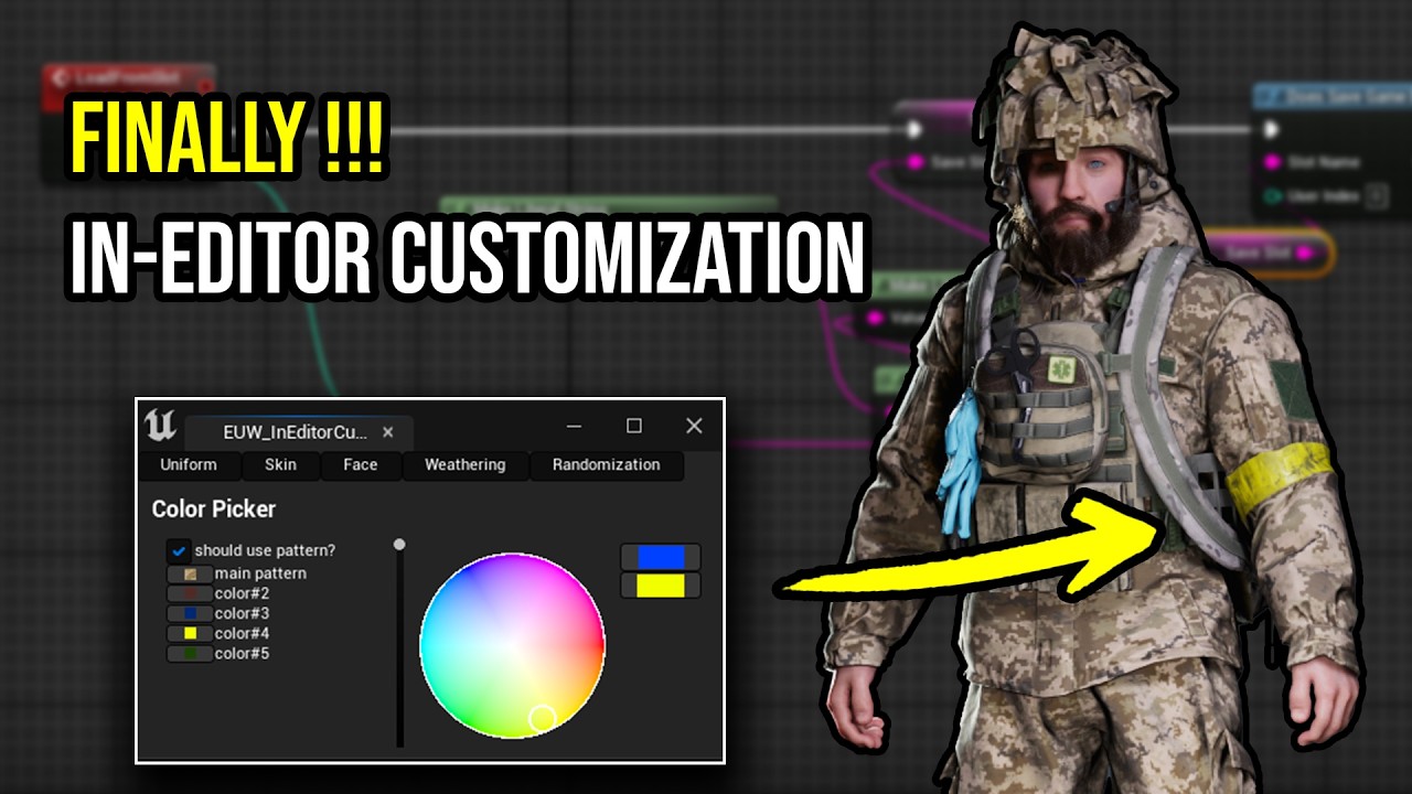 Build Characters Faster | In-Editor Customization Unreal Engine Tutorial
