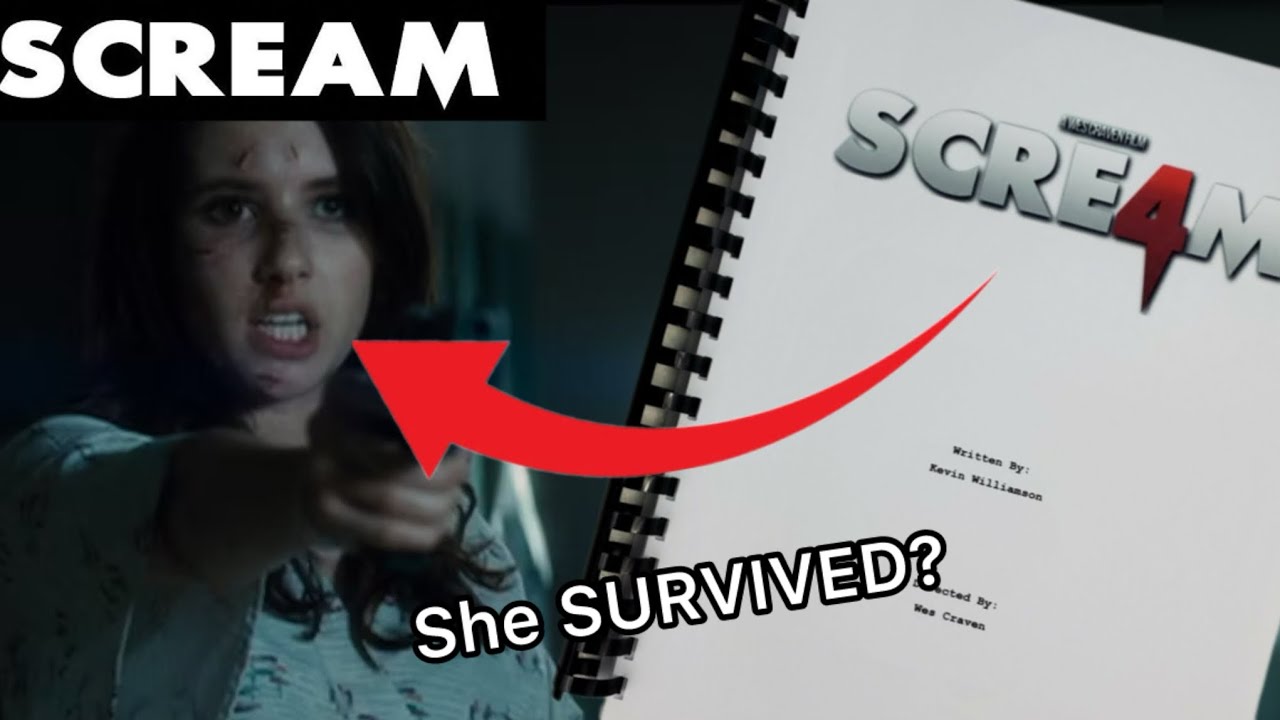 Exploring Scream’s Unseen Script Versions!
