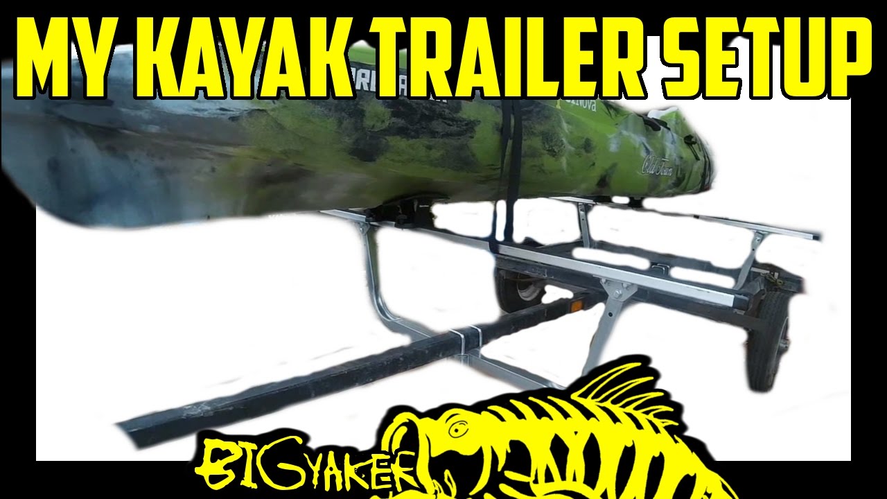 Kayak Trailer Setup | McClain Kayak Trailer Kit