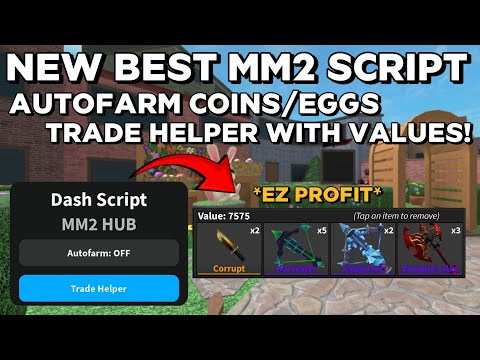 New Mm2 Script Autofarm Eggs/Coins + Trade Helper! ๐ฅ๐ | Pastebin Link | Keyless | Easter Update ๐ฅ