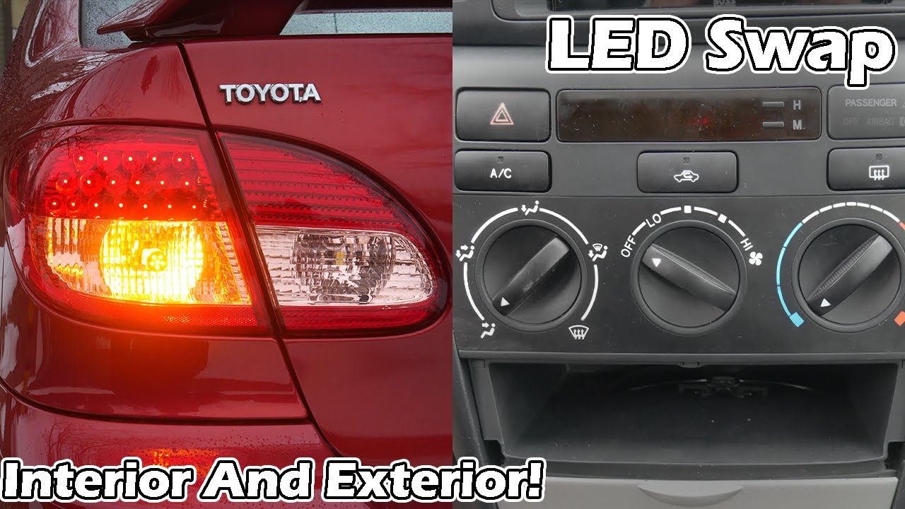 Corolla LED Light Swap (Ultimate Guide)