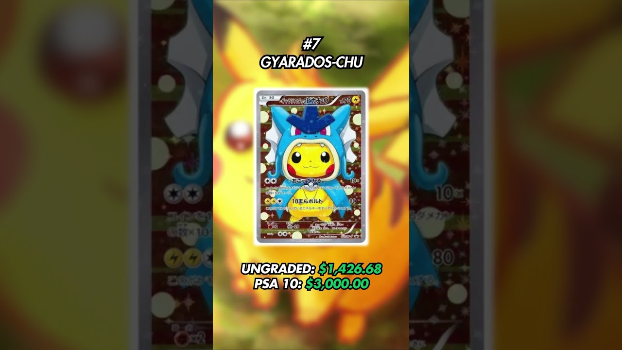 Top 10 Most Expensive Pikachu Cards
