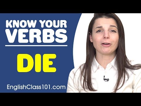 DIE - Basic Verbs - Learn English Grammar